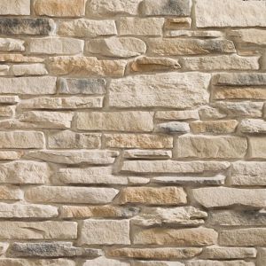 Buy ProVia Brighton Ledgestone stacked stone veneer fireplace online at ...